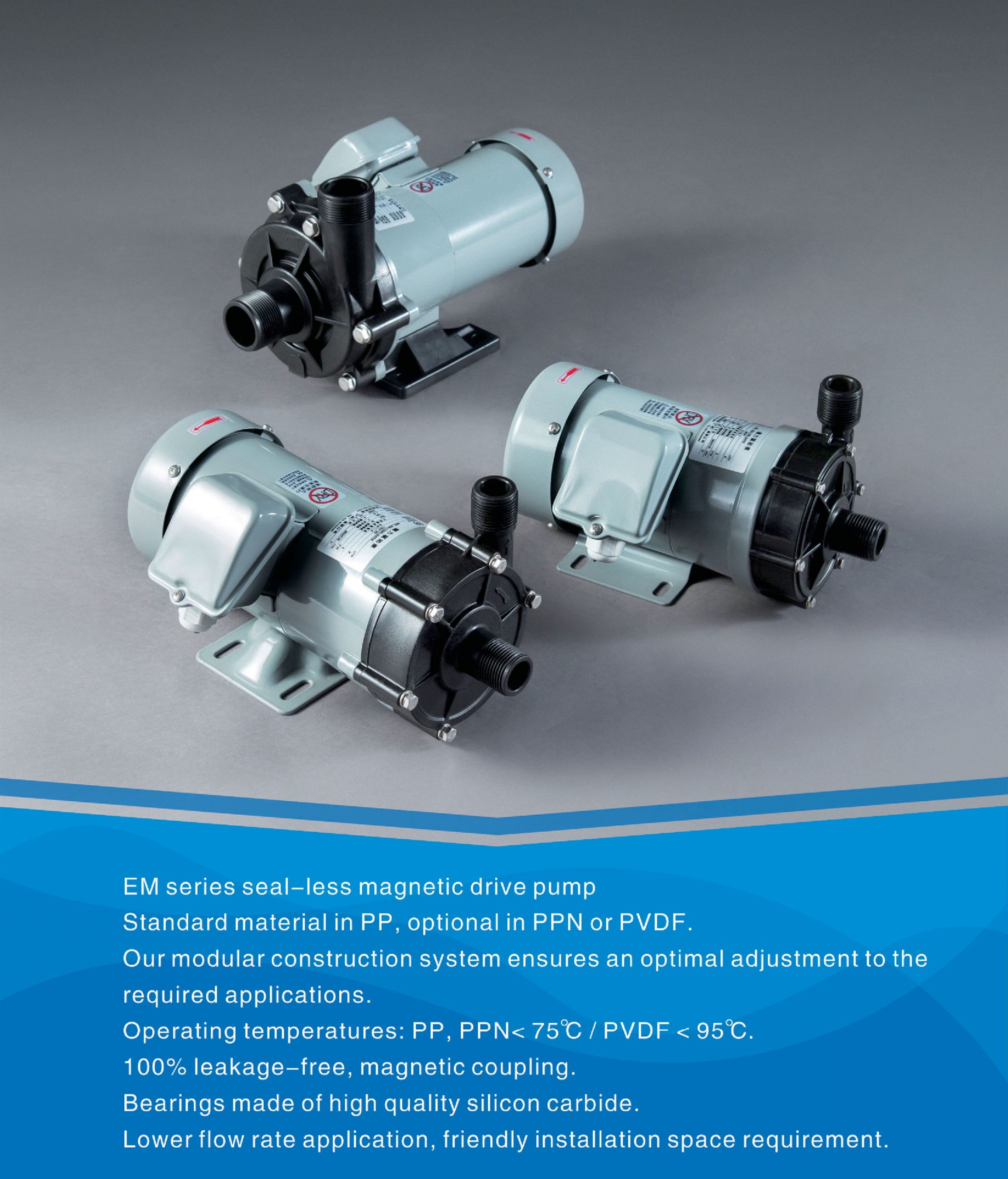 EM Series seal-less magnetic drive pump – Metfin World